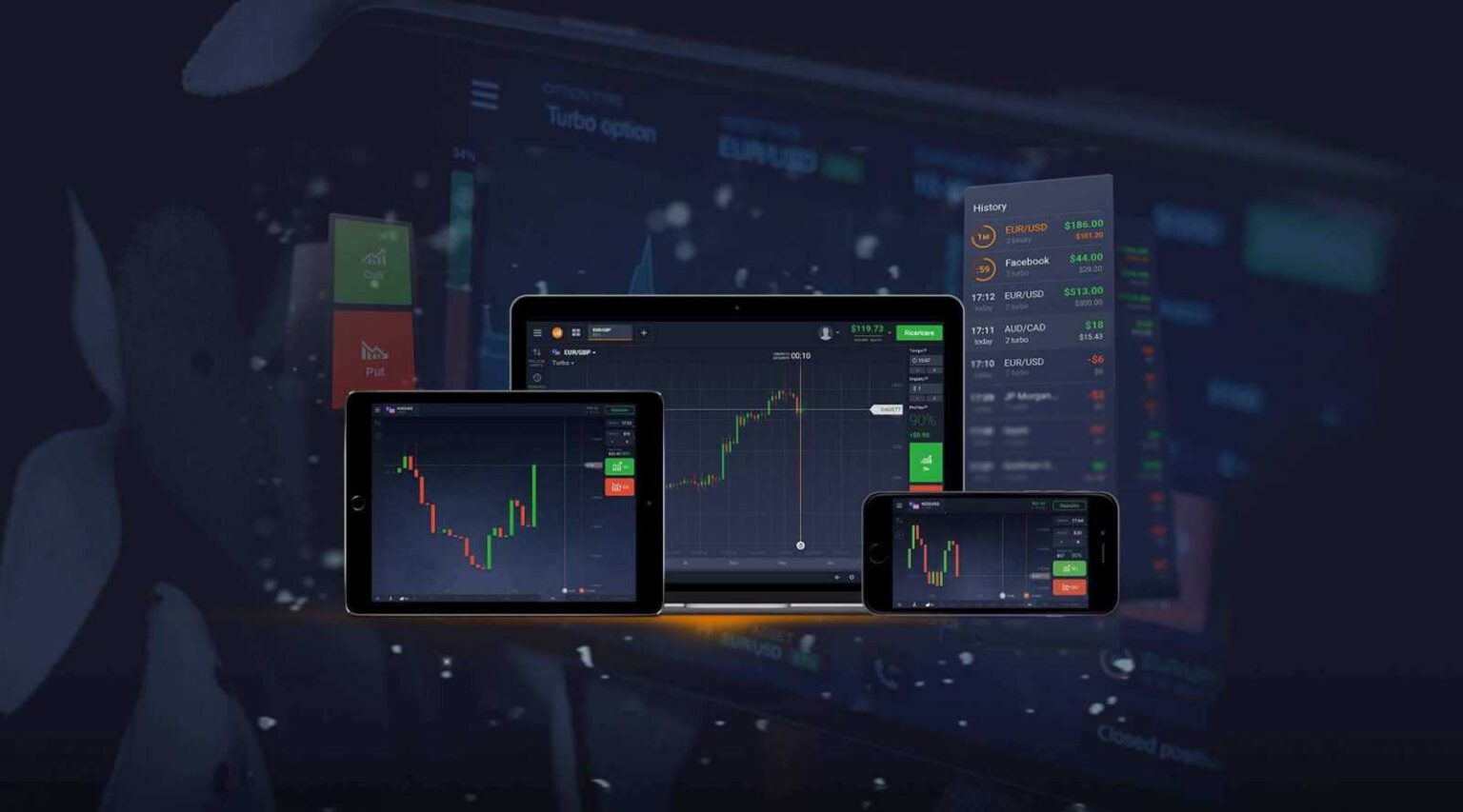 Baixe o aplicativo IQ Option para Mac OS, Windows, iOS e Android