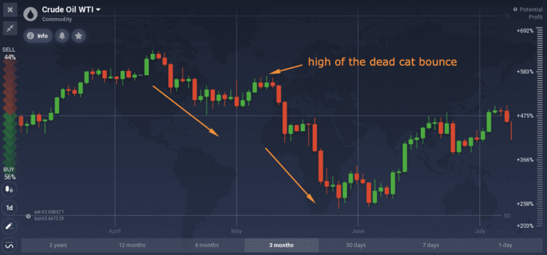 How to Trade With the Dead Cat Bounce Pattern